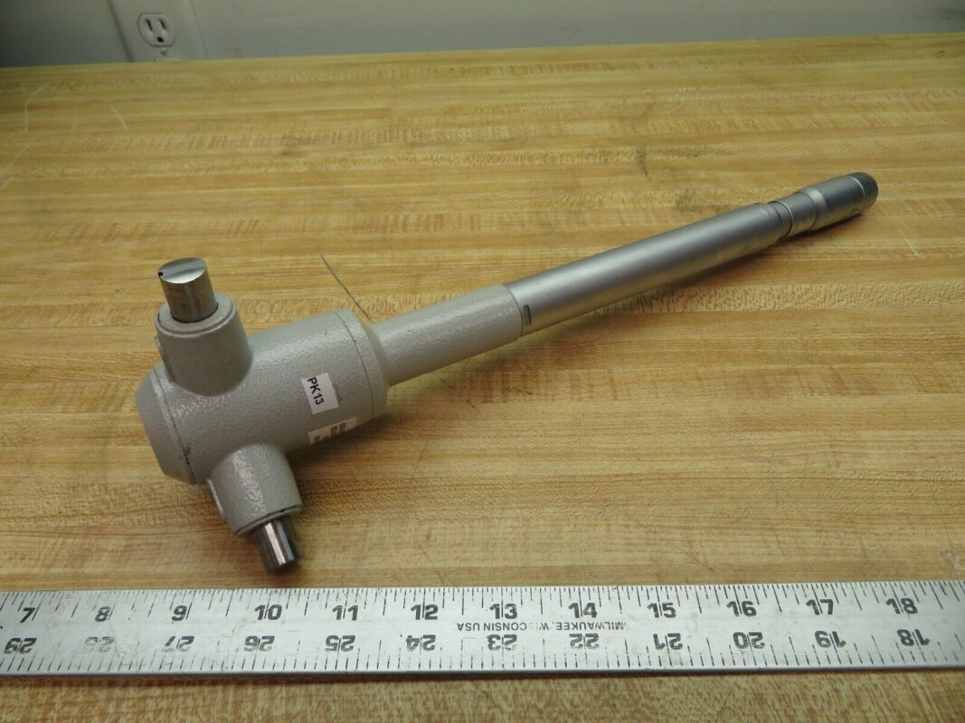 MITUTOYO 368 Holtest 3 point Bore Inside Micrometer 4-5″ Range 6" 0. ...