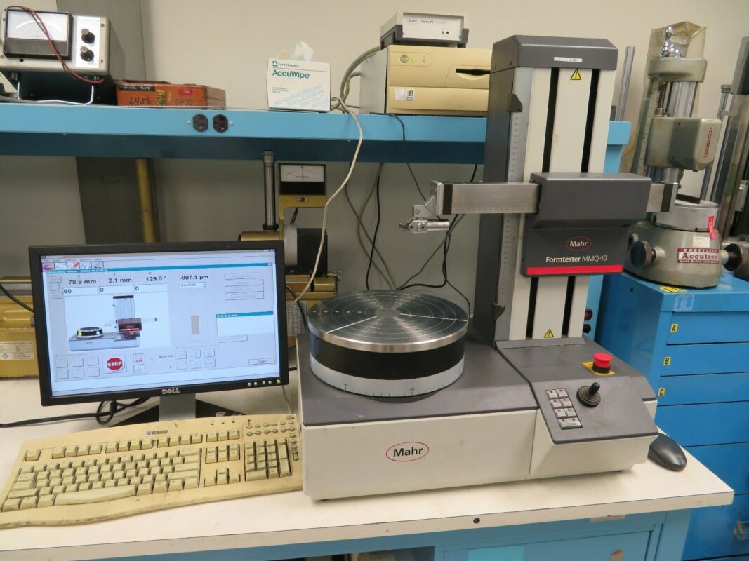 Mahr MMQ 40 Roundness Gage Formtester CNC Computer, Complete Tested ...