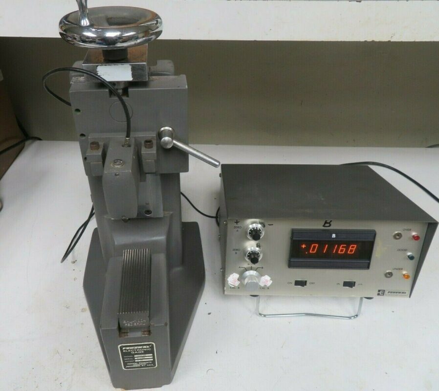 Mahr/Federal – model 130B-12 – 0-4"/.00001" Comparator w/ DRO – FC1 ...