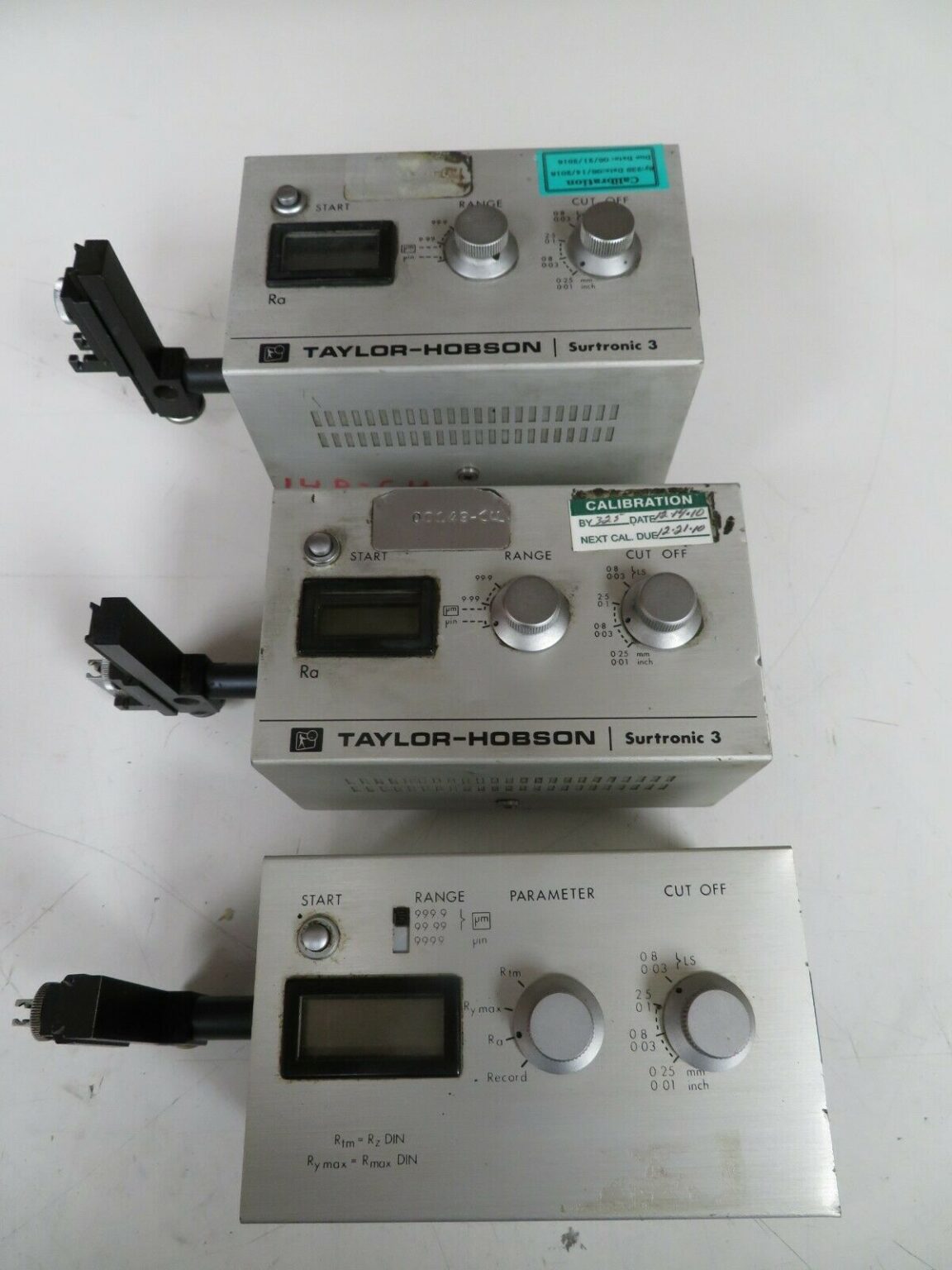 Taylor Hobson Surtronic Surface Profilometer – Lot of 3 – NZ40 ...