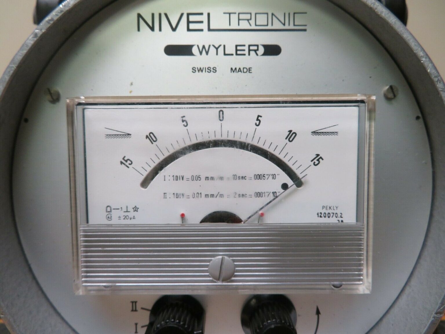 Tesa Wyler Niveltronic Electronic Level .0001"/.0005" per 10" NT60 ...