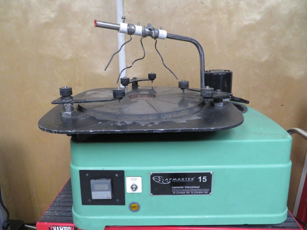 Open Face Lapping Machine – Bullseye Calibration