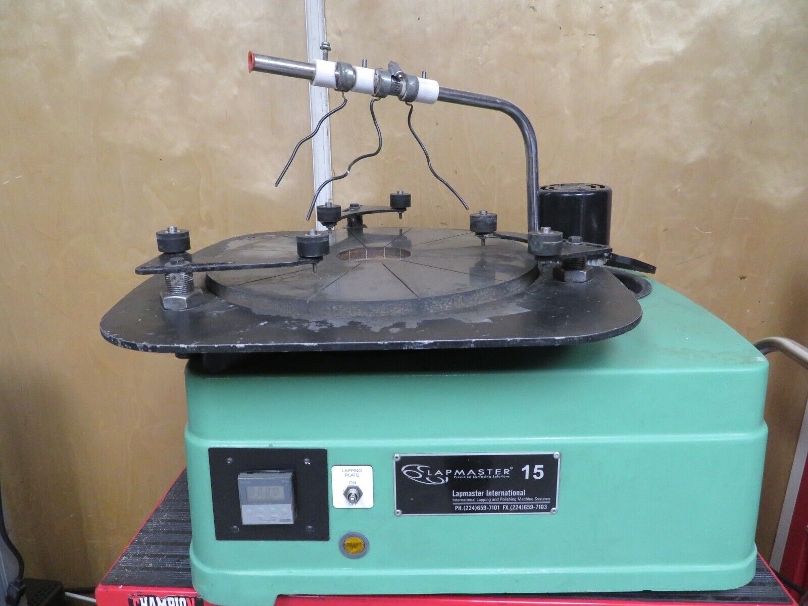 Crane Packaging Lapmaster model 15 Precision Open Face Flat Lapping ...