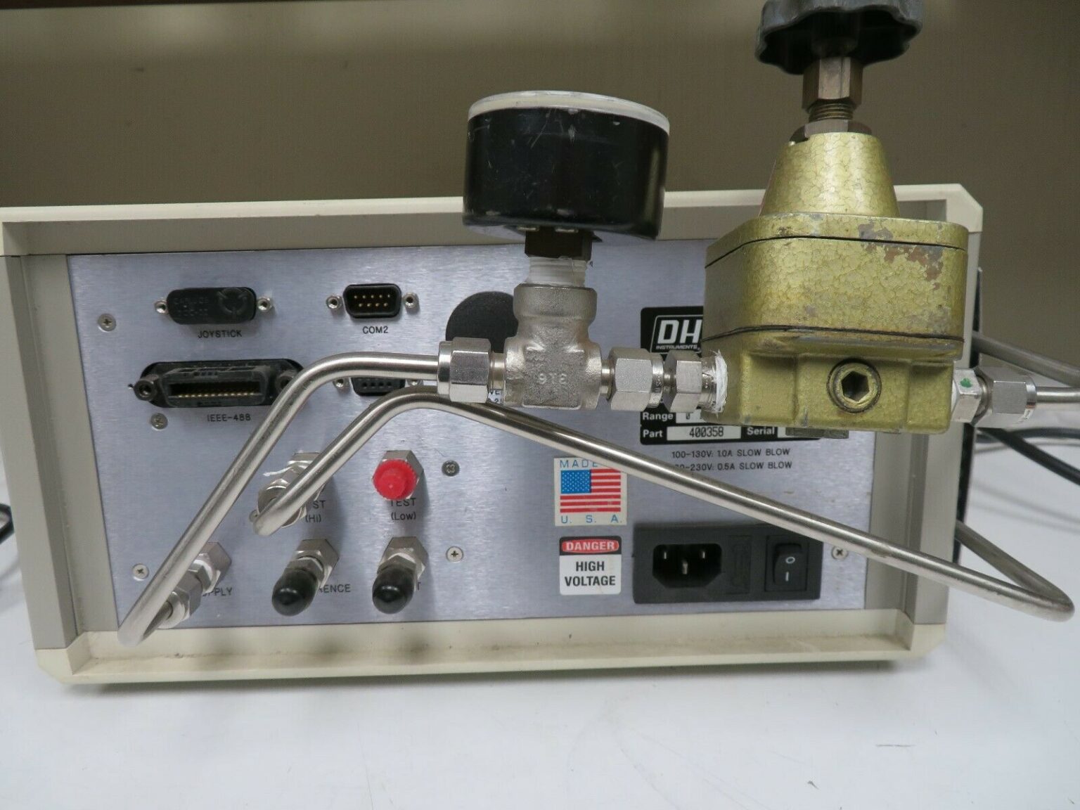 DHI/Dh Instruments PPC2 Positive Shutoff Pressure Controller/Calibrator ...