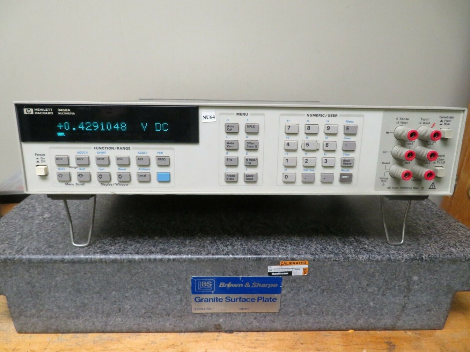 HP/Agilent 3458A 8 ½ 8.5 Digit Digital Multimeter – Bench Tested new ...