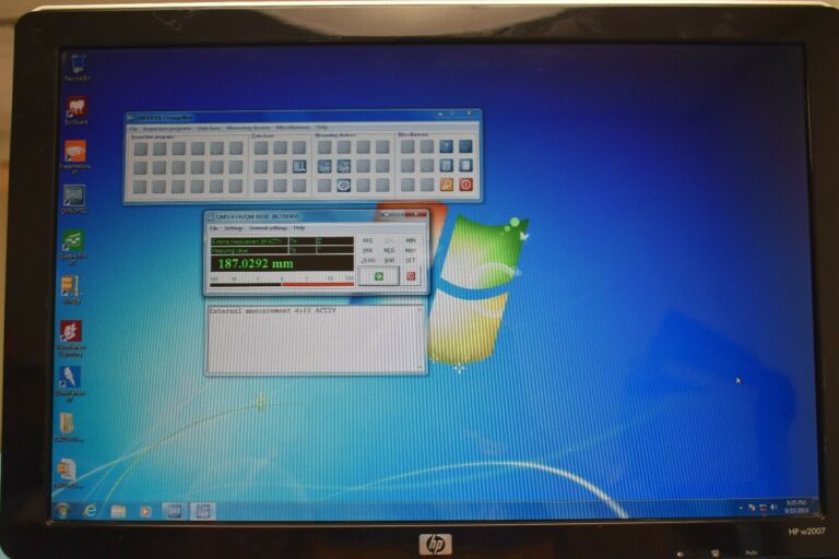 Helios Com Supra 500 ULM Universal Length Measuring Machine QMSoft ...