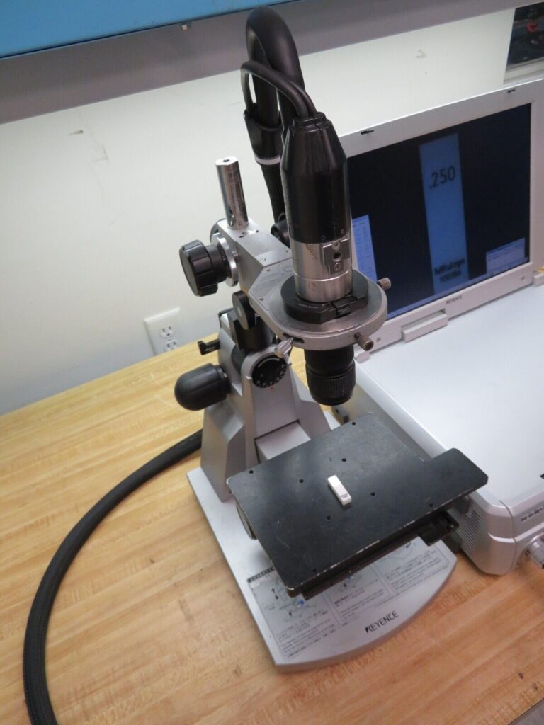 Keyence VHX-100k High Resolution Digital Microscope – Bullseye Calibration