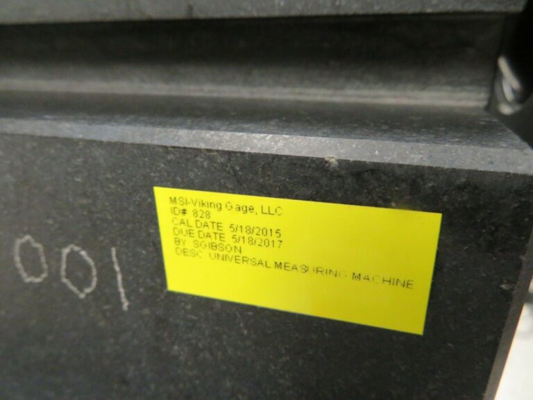 Mahr Federal 828-500 500mm ULM Universal Length Measuring Machine ...