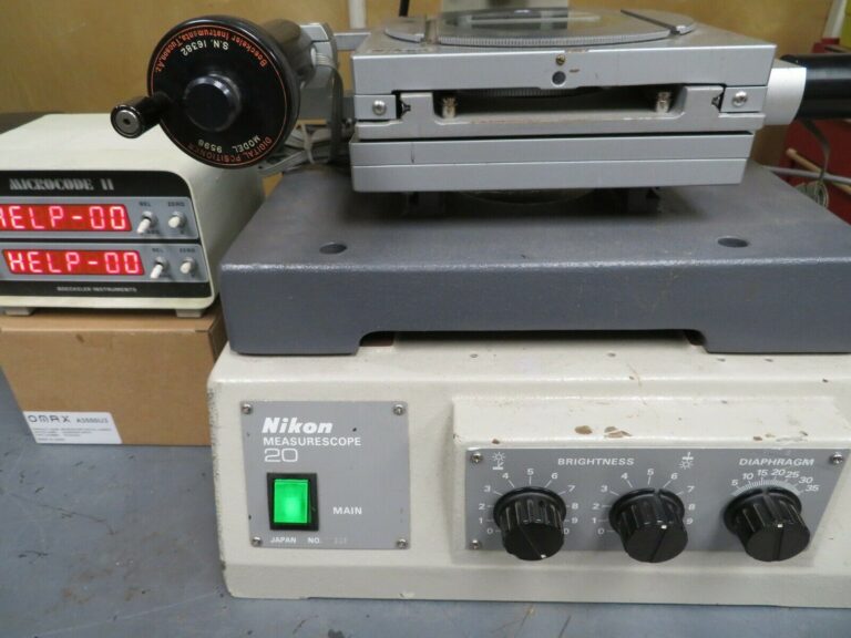 Nikon Measurescope 20 Video Toolmakers Microscope Digital Positioning ...