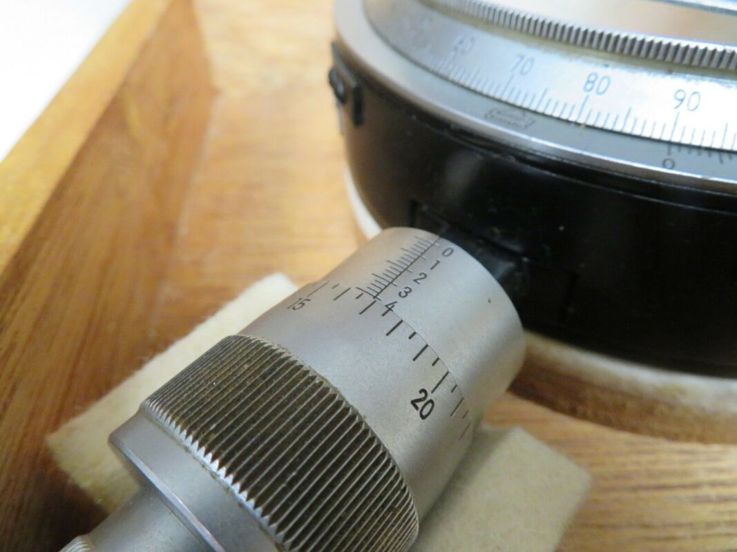 Nippon Kogaku 71mm Centering Rotary Table Inspection Setup Micrometer ...