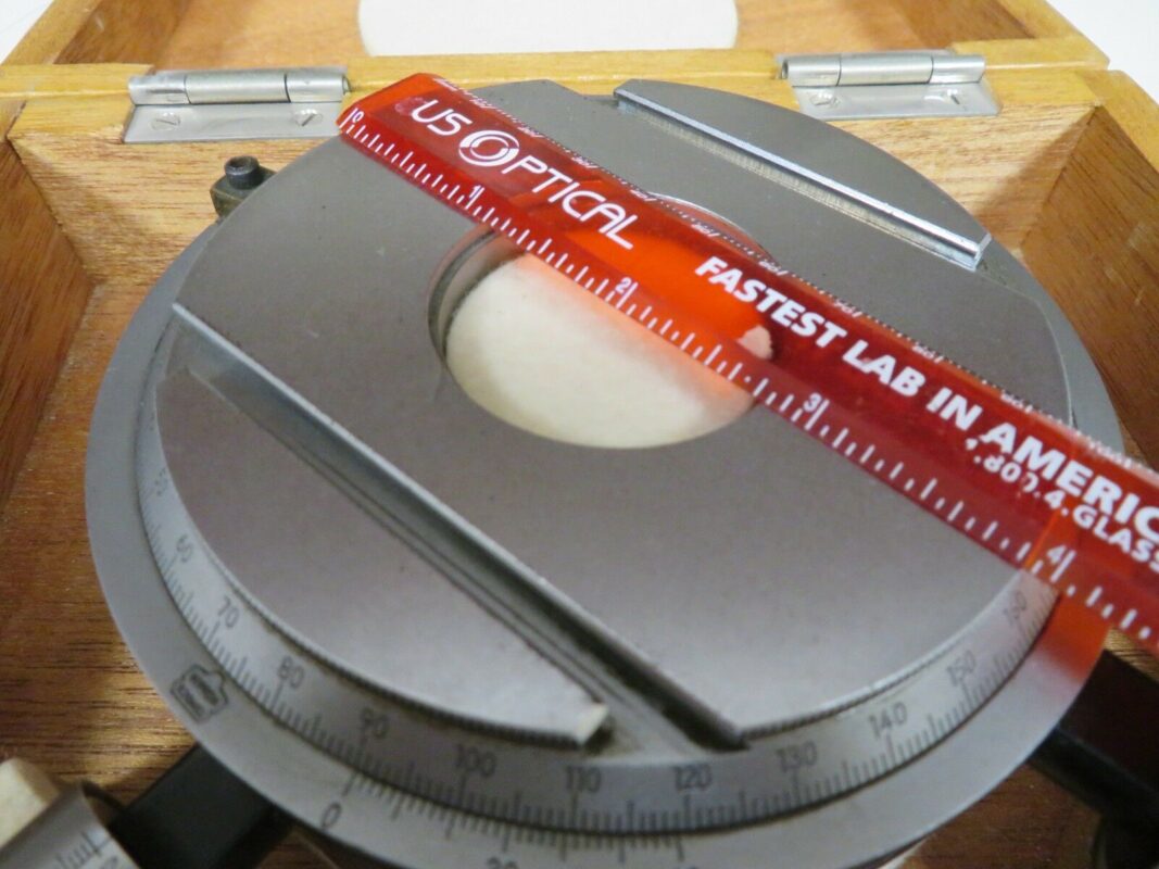 Nippon Kogaku 71mm Centering Rotary Table Inspection Setup Micrometer ...