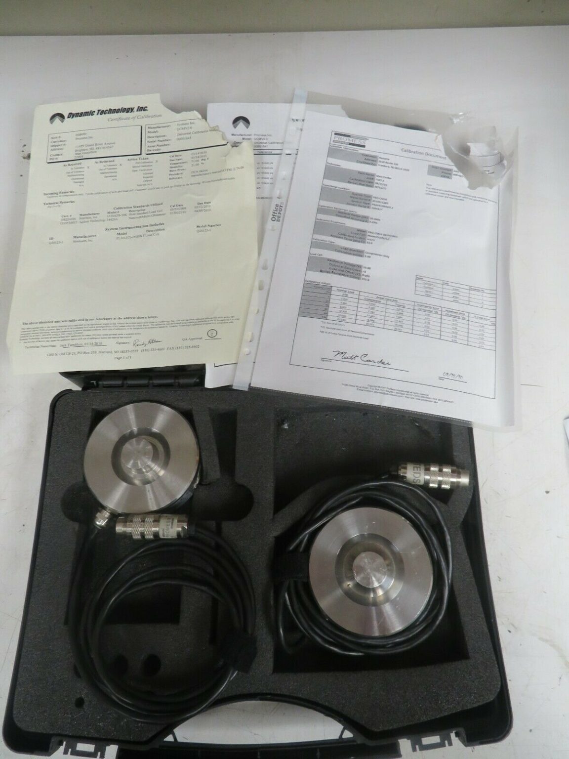 Promess – Model PKAM – Load Cells in Case – 20KN/0.2 – Qty. 2 – OQ12 ...
