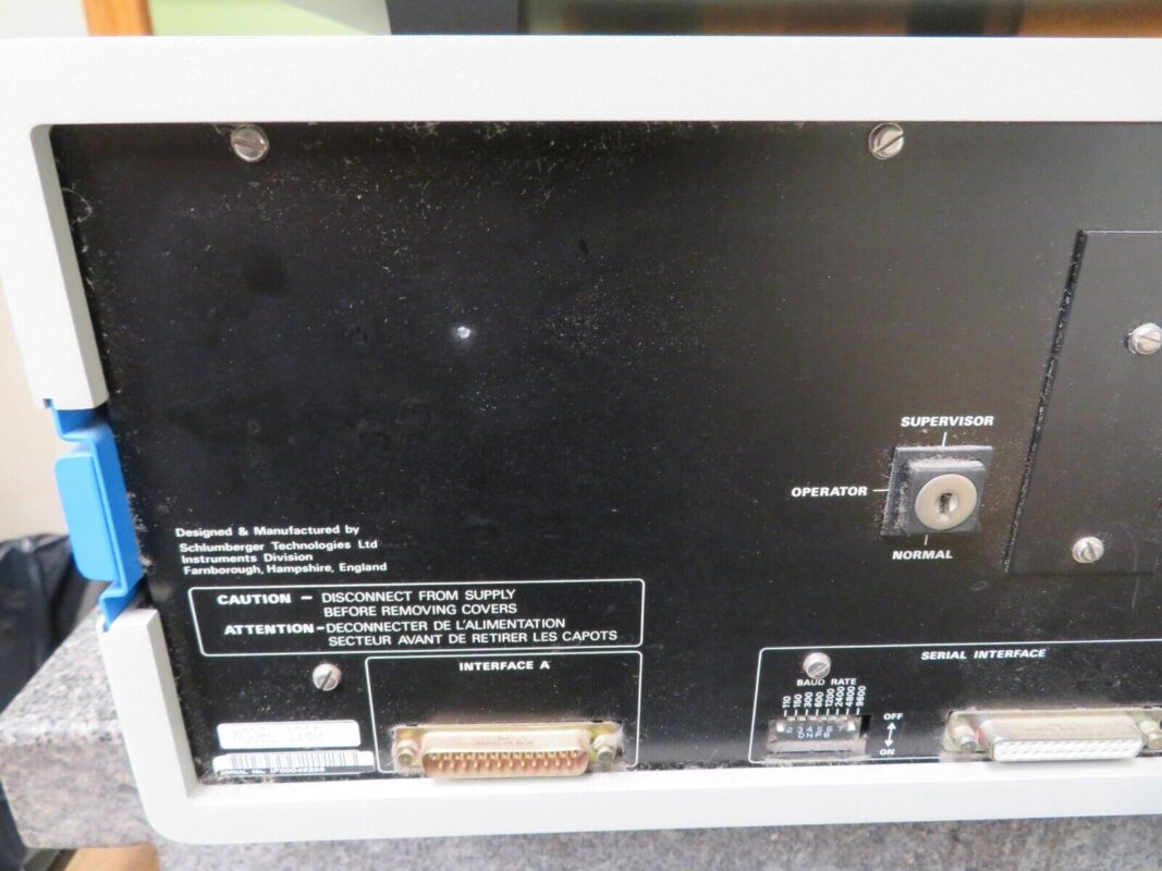 Solartron SI 1260 Electrochemical SI 1287 Impedance/Gain-Phase Analyzer ...