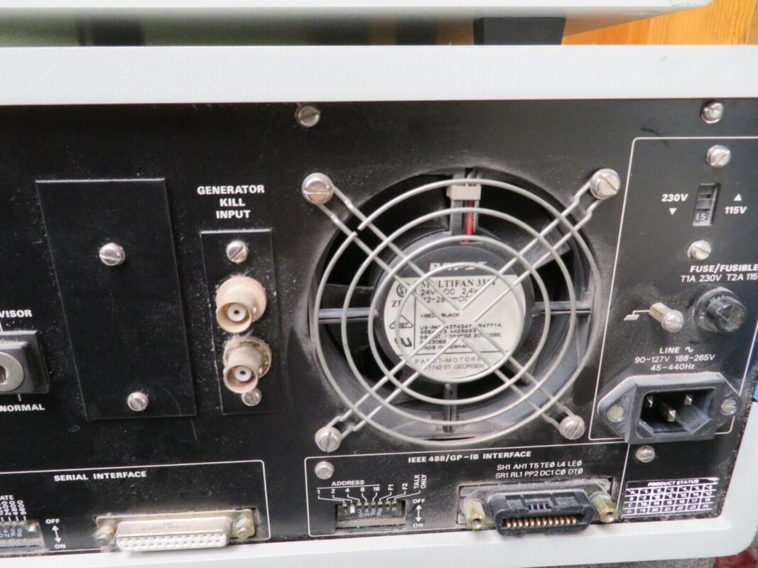 Solartron SI 1260 Electrochemical SI 1287 Impedance/Gain-Phase Analyzer ...