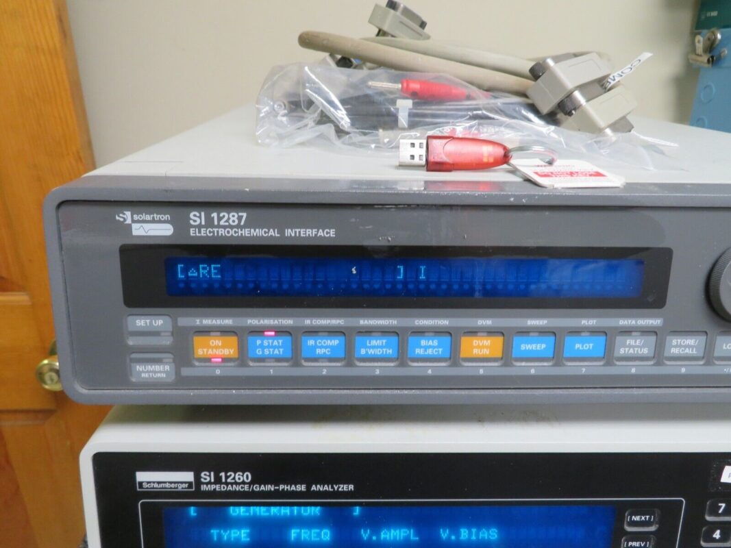 Solartron SI 1260 Electrochemical SI 1287 Impedance/Gain-Phase Analyzer ...