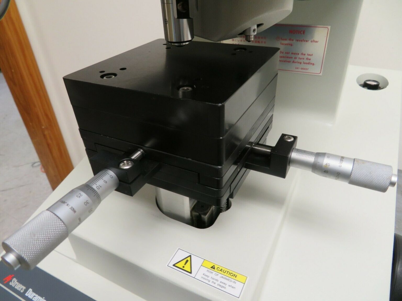 Struers Duramin – Digital Vickers/Knoop Hardness Tester – Calibrated ...