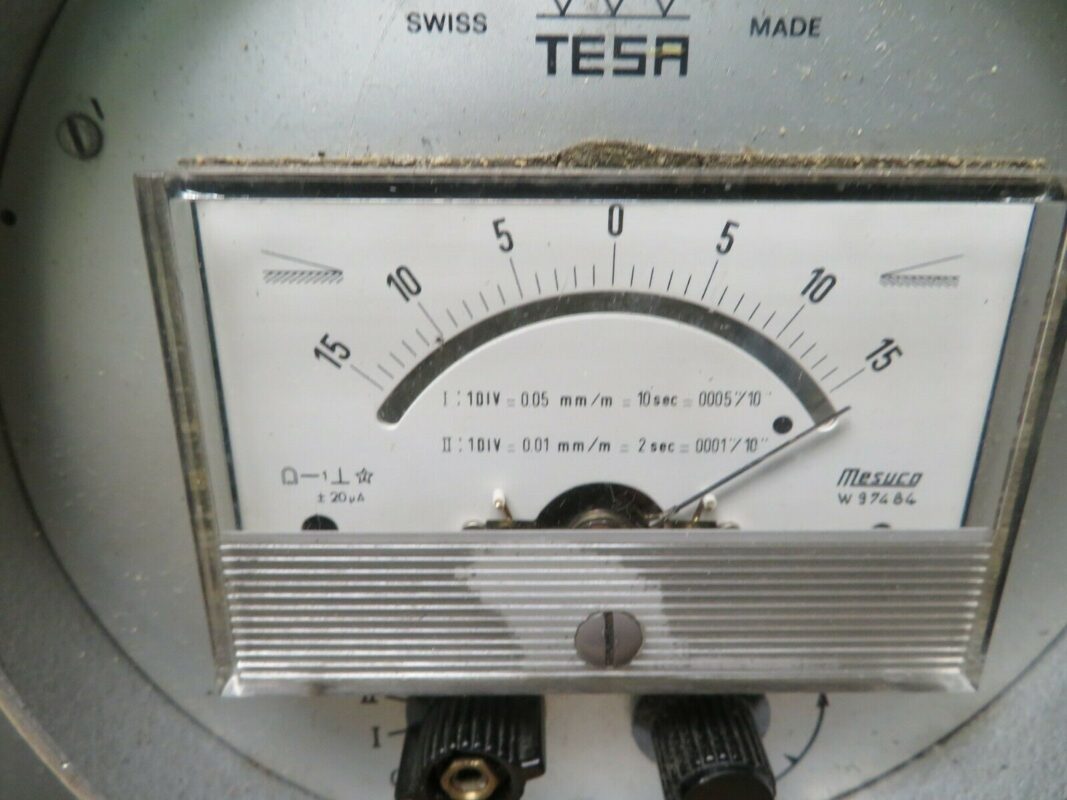 Tesa Wyler Niveltronic Electronic Level .0001"/.0005" per 10" NT61 ...