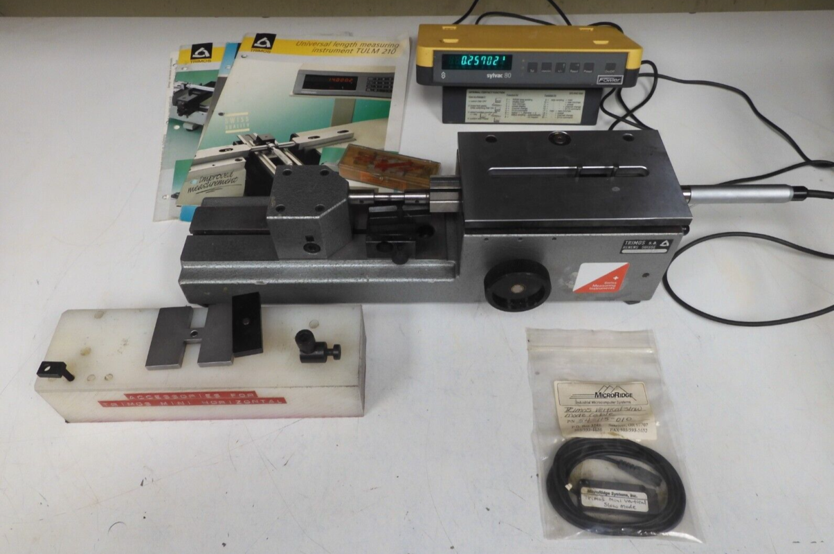 Trimos – model TELS-675 Mini-horizontal ID/OD Length Measuring Machine ...