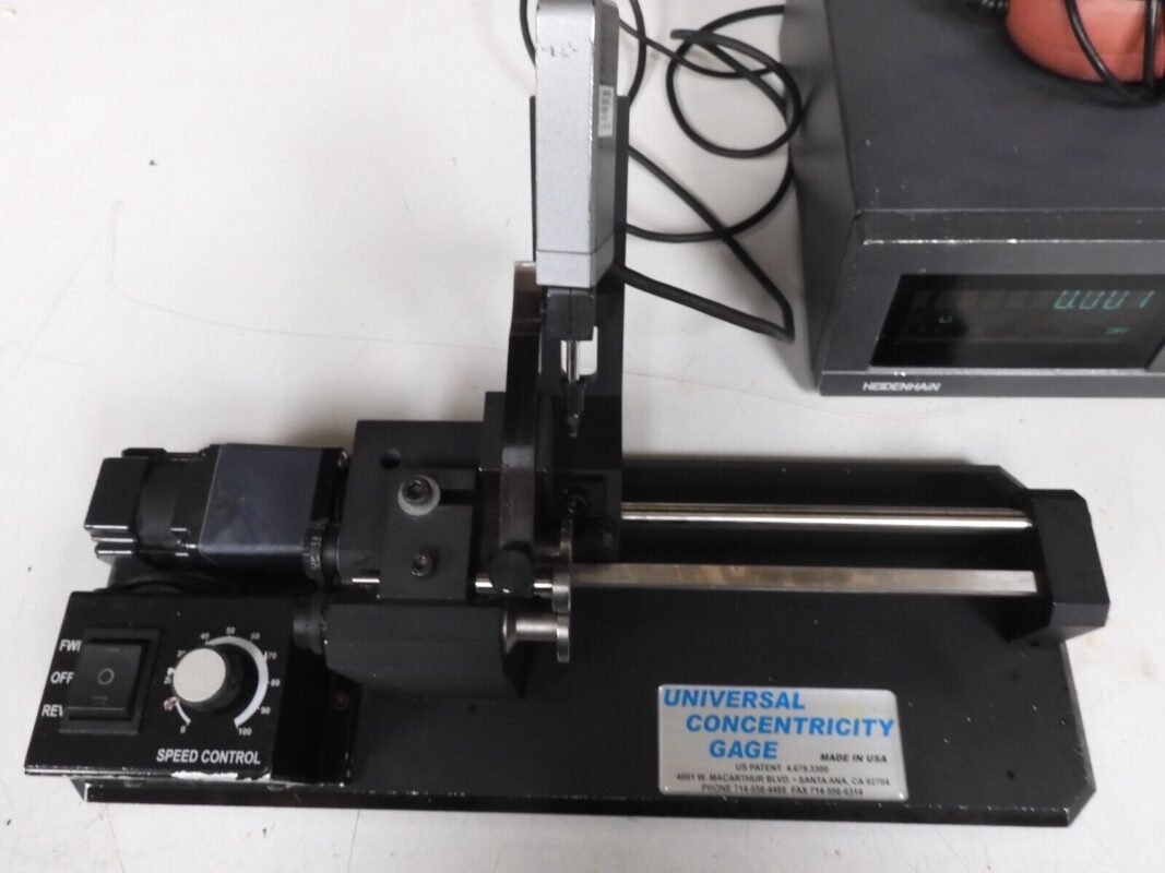 Universal Punch Concentricity – Motor Controlled, Digital Gaging System ...