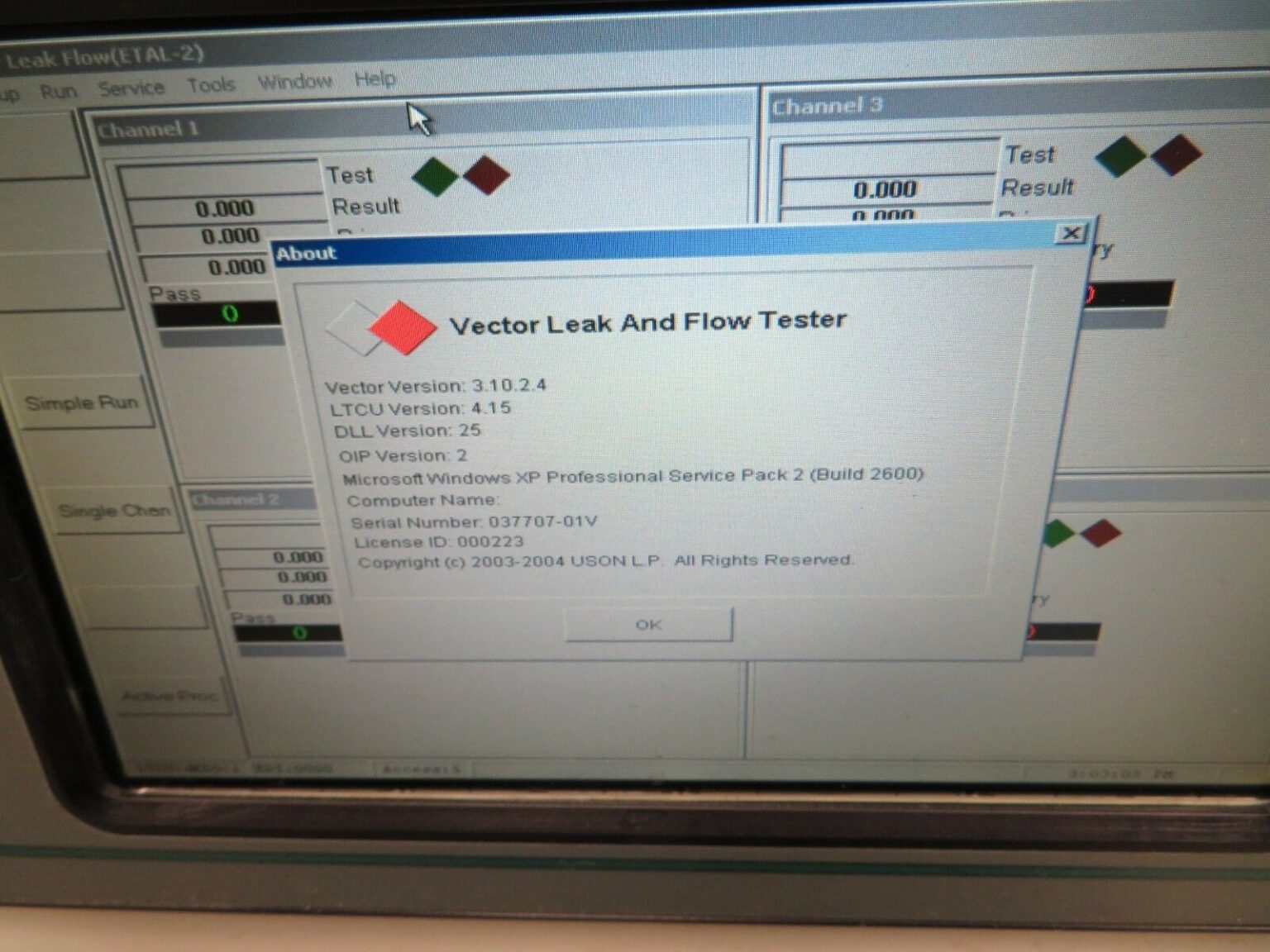 Uson Vector – Leak and Flow Tester – Etal-2 – Digital Screen – NH2 ...