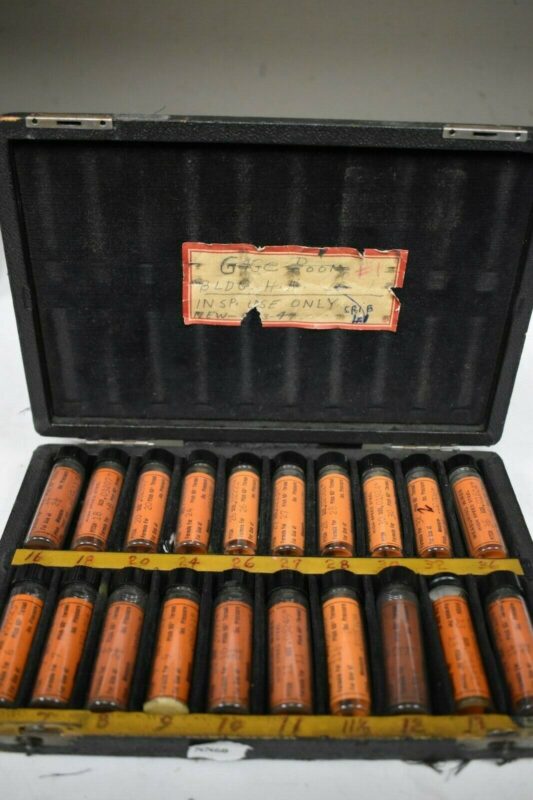 Van Keuren Metric Thread Measuring 3-Wire Set (6 – 36 TPI, 60°) – NN60 ...