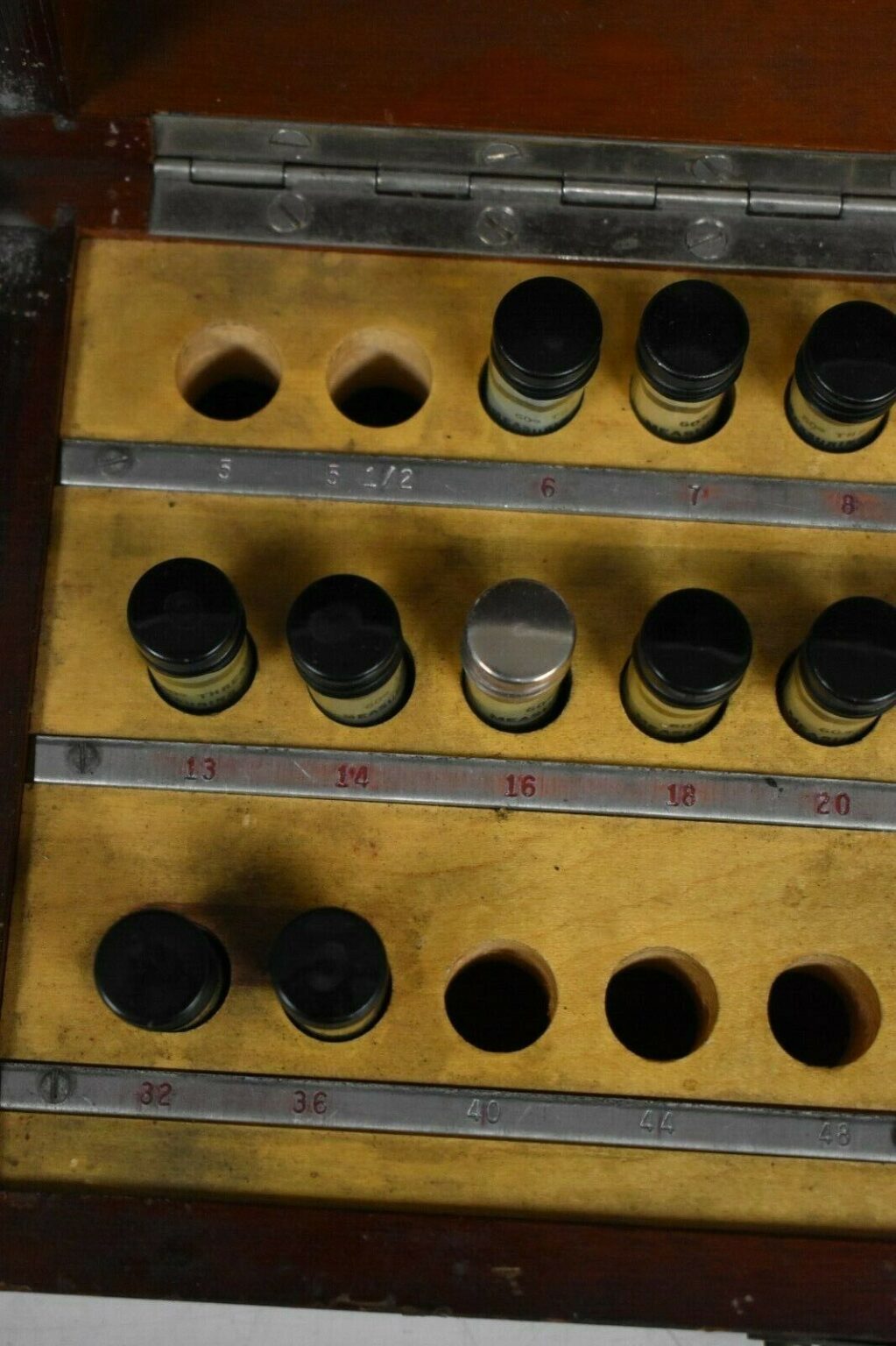 Van Keuren Metric Thread Measuring 3-Wire Set (6 – 36 TPI, 60°) – NN61 ...